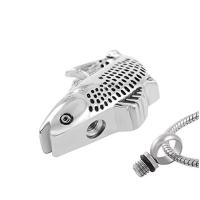 China 4 Colors Fish Cremation Jewelry for Ashes Excellent Stainless Steel Keepsake Necklace for sale