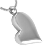 China Murano Glass Flower Heart Pendant Urn Necklace Memorial Keepsake Cremation Ashes Jewelry for sale