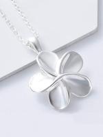 China Charm Pendants Type Stainless Steel Flower Cremation Necklace for Memorial Locket for sale