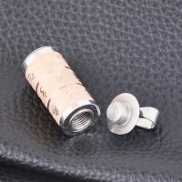 China Prayer Wheel Pendant Perfume Ashes Pendant for Buddhist Devotion in Stainless Steel for sale