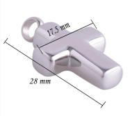 China Unique Designs Classic Stainless Steel Cross Urn Pendant for Memorializing Loved Ones for sale