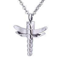 China Charm Pendants Type Stainless Steel Dragonfly Cremation Jewelry for Memorial OEM/ODM for sale