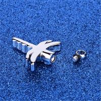 China Charm Pendants Type Stainless Steel Dragonfly Cremation Jewelry for Memorial OEM/ODM for sale