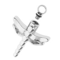 China Charm Pendants Type Stainless Steel Dragonfly Cremation Jewelry for Memorial OEM/ODM for sale