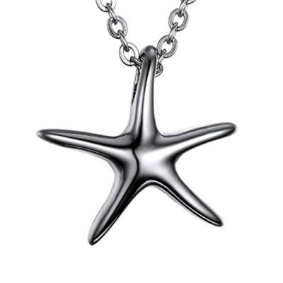 China Unique Design Stainless Steel Cremation Jewelry Starfish Charm Urn Pendant Necklace for sale