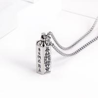 China Charm Pendants Can Contain Scriptures Shurangama Mantra Pendant with Kawu Box Attached for sale