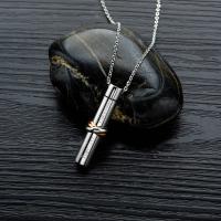 China Unique Designs Together Forever Memorial Pet Urn Pendant Stainless Steel Necklace for sale
