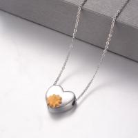 China Sunflower Urn Pendant Necklace A Creative and Fashionable Addition to Your Collection for sale