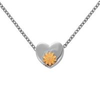 China Sunflower Urn Pendant Necklace A Creative and Fashionable Addition to Your Collection for sale