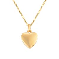 China 8 Year's Experience Stainless Steel Simple Classic Heart Type Open Urn Memorial Necklace Pendant for sale