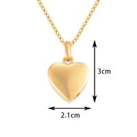 China 8 Year's Experience Stainless Steel Simple Classic Heart Type Open Urn Memorial Necklace Pendant for sale