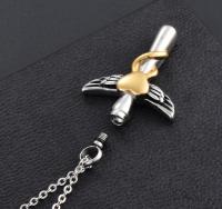 China Unique Design Stainless Steel Openable Love Cross Pendant Fashionable Style Necklace for sale