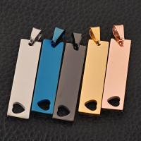 China Excellent Military Tag Necklace Custom Pendant Necklace in Five Color Stainless Steel for sale