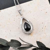 China Openable Ash Commemorative Necklace Light Luxury Wind Drop Diamond-Encrusted Pendant for sale