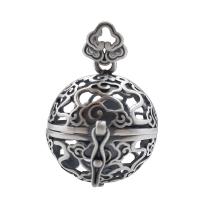 China S925 Silver Vintage Craft Silver Sachet Ball Pendant for Mould Making and Sample Making for sale