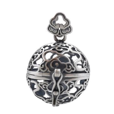 China S925 Silver Vintage Craft Silver Sachet Ball Pendant for Mould Making and Sample Making for sale