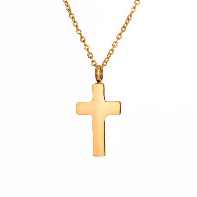 China Stainless Steel Fashion OEM/ODM Welcome Cross Pendant for Pet Hair and Ash Memorial for sale