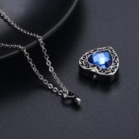 China 18K Gold Plated Stainless Steel Heart Pendant Necklace Sweet and Cool Ethos for Women for sale