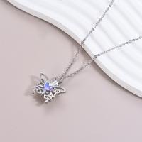 China European and American Stainless Steel Butterfly Pendant Necklace with Perfume Bottle for sale