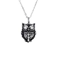 China Stainless Steel Owl Pendant Unique Design for Perfume Bottle Opening and Ash Memorial for sale