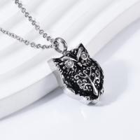 China Stainless Steel Owl Pendant Unique Design for Perfume Bottle Opening and Ash Memorial for sale