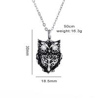 China Stainless Steel Owl Pendant Unique Design for Perfume Bottle Opening and Ash Memorial for sale