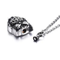 China Stainless Steel Owl Pendant Unique Design for Perfume Bottle Opening and Ash Memorial for sale