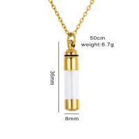 China Stainless Steel Open Transparent Cylinder Pendant Perfume Bottle for Picture Display for sale