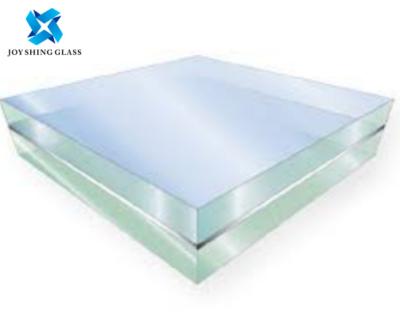 China 10.38mm Clear Safety Laminated Glass - 3300x22000mm Custom Sizes with PVB/SGP/EVA Interlayers for sale