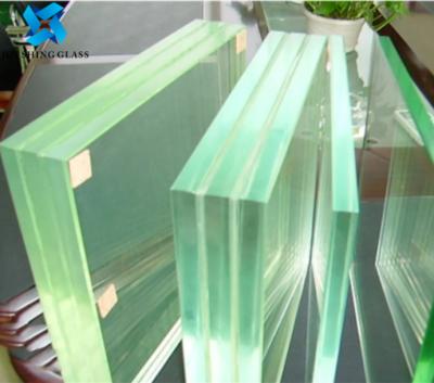 China 30mm Double Glazed Laminated Safety Glass Sheets 3300×22000mm Custom Sizes for Railings & Architectural Applications for sale