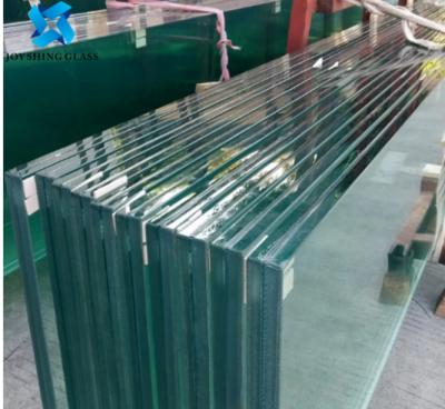 China Custom Building Laminated Glass Sheets 3+3mm to 19+19mm Thickness with 30-40dB Sound Insulation for sale