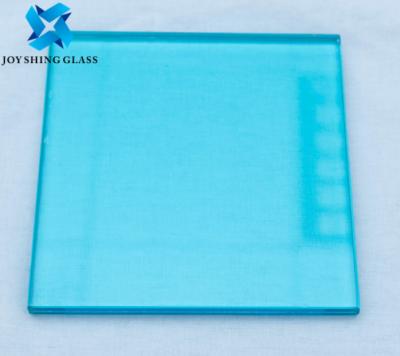 China Colored Laminated Safety Glass 0.76mm PVB Film with 30-40dB Noise Reduction and Custom Sizes up to 2440x3660mm for sale