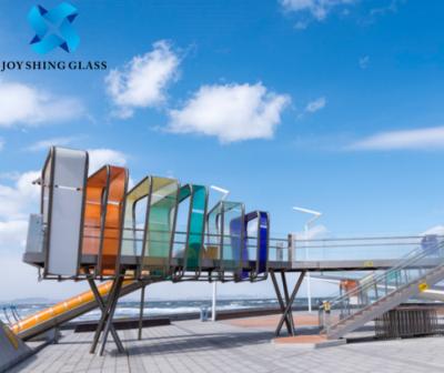 China 16mm Double Layer Building Safety Laminated Glass with 6.38-100mm Thickness Options and PVB Interlayer for sale