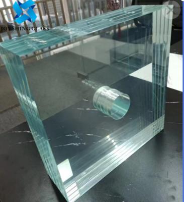 China High Strength Reflective Tempered Laminated Glass 6.38-100mm Thickness 3300x22000mm Max Size for sale