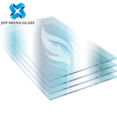 China Clear Fireproof Tempered Glass 5-19mm Thickness | Fire Rated Toughened Glass CCC Certified for Buildings for sale