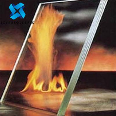 China Custom Fireproof Glass Panels 3-19mm Thickness | Fire Rated Tempered Glass Doors 2440×1650mm for sale