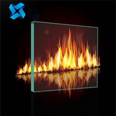 China Fire Resistant Tempered Glass 5mm-19mm Thickness with 90+ Minute Fire Rating and 10+ Year Lifespan for sale