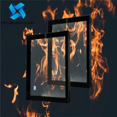 China 3mm-19mm Laminated Fire Rated Window Glass - 90 Minute Fire Resistance with 10 Year Warranty for sale