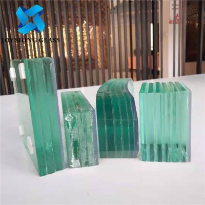 China Clear Ballistic Resistant Glass JY-BF106 - 3660×2440mm Bulletproof Laminated Glass with 10-Year Warranty for sale