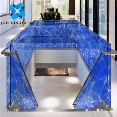 China Custom Digital Ceramic Printed Glass for Bathroom Partitions - 2800x12000mm Max Size, 3-19mm Thickness Options for sale