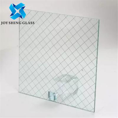 China Custom Laminated Wired Art Glass 3mm-25mm Thickness with 10-Year Warranty for Building Decoration for sale