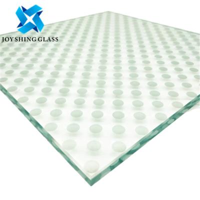 China Silk Screen Printed Ceramic Frit Pattern Glass 3-19mm Thickness Custom Sizes 3300x22000mm for sale