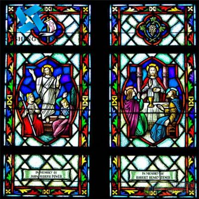 China Custom Colored Church Stained Glass 3-12mm Thickness Available for OEM ODM Projects with Free Samples for sale