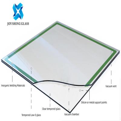 China Vacuum Insulated Glass 0.47 W/m²·K Thermal Transmission 1700×3200mm Maximum Size 25 Year Warranty for sale