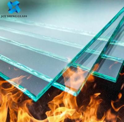 China Fireplace Fire Resistant Glass 6mm-12mm Thickness 2134x3050mm Standard Size with 10-Year Warranty for sale