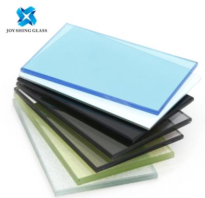 China Dark Brown Reflective Float Glass 4mm-12mm Thickness with Golden Bronze Coating for Building Facades for sale