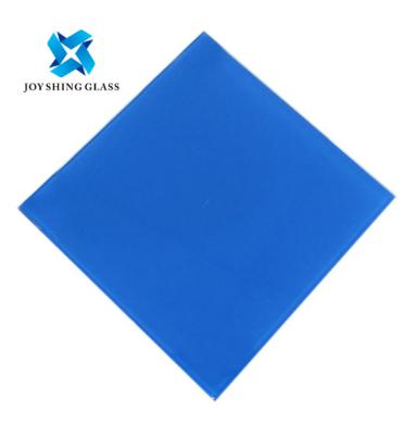 China 3mm-6mm Dark Blue Reflective Float Glass for Windows and Buildings - 1830x2440mm Size Options for sale