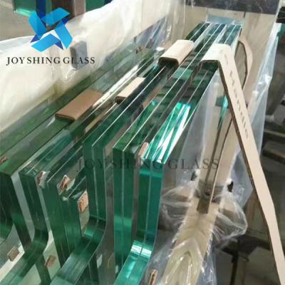 China Acoustic Laminated Safety Glass 10mm-16mm with 0.38mm-2.28mm PVB Interlayer for Soundproofing for sale