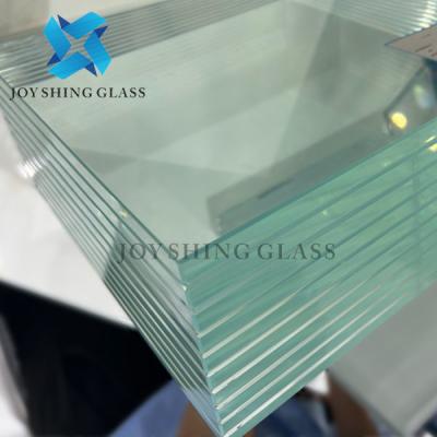 China White Laminated Glass 6+6mm Double Laminated Safety Glass for Curtain Walls - 2134x3300mm Custom Sizes for sale