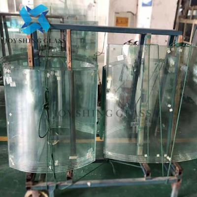 China Curved Laminated Glass 5+5mm with PVB Interlayer - 1830x2440mm Custom Size, 10-Year Warranty for sale